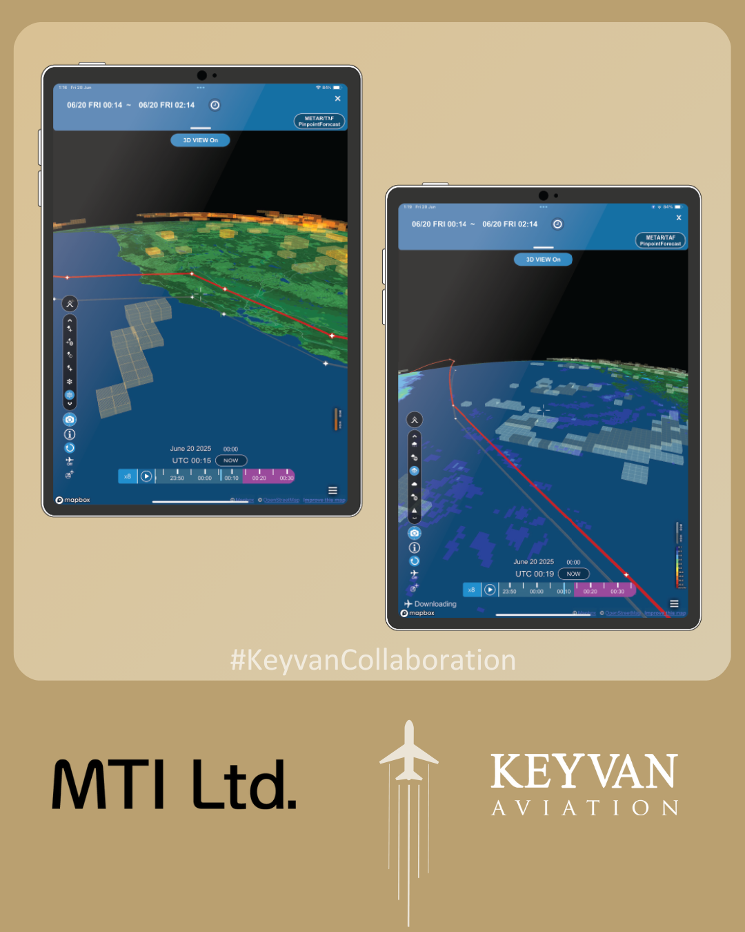 KEYVAN Aviation and MTI Ltd signed MoU